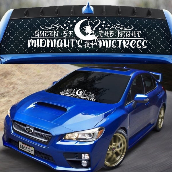 Midnight Club Windshield Banner - Etsy