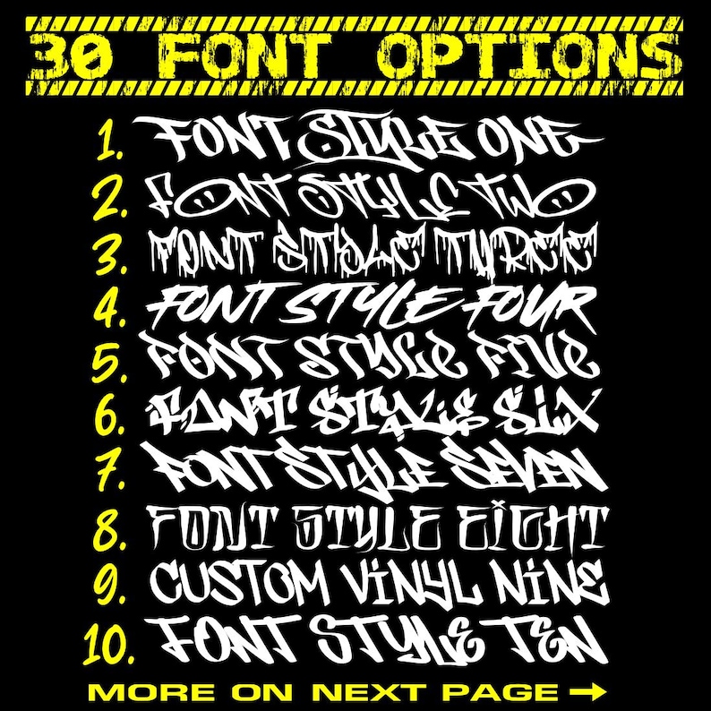 GRAFFITI Custom Windshield Sticker Banner Rear Window Decal Bottom ...