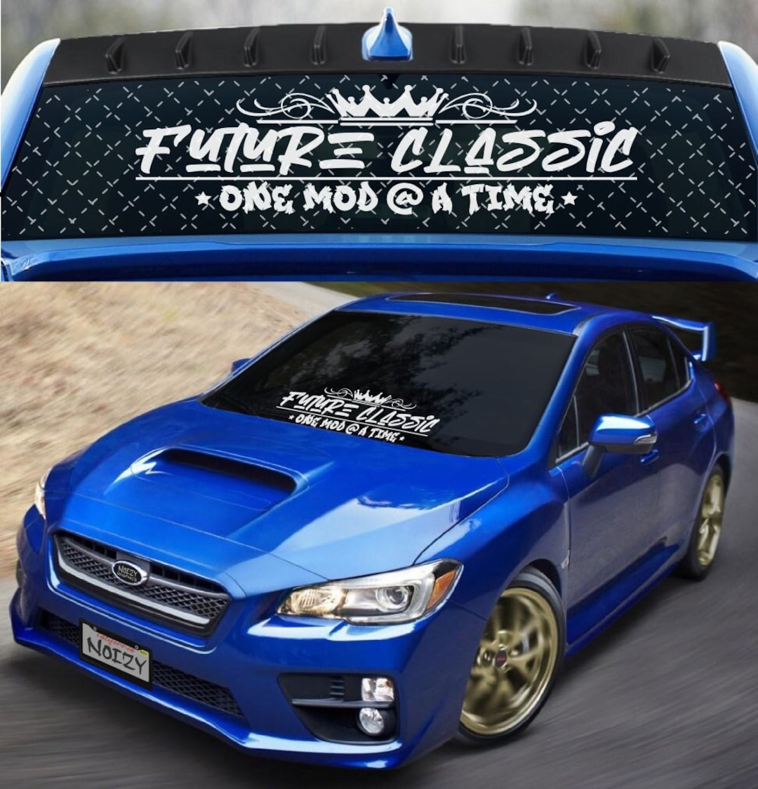 RW-51 JDM Rear Window Car Decal Windshield Sticker Banner Rocker Side ...