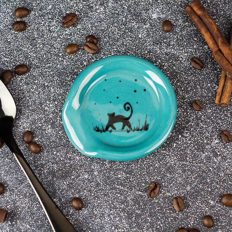 Cat Spoon Rest - Etsy