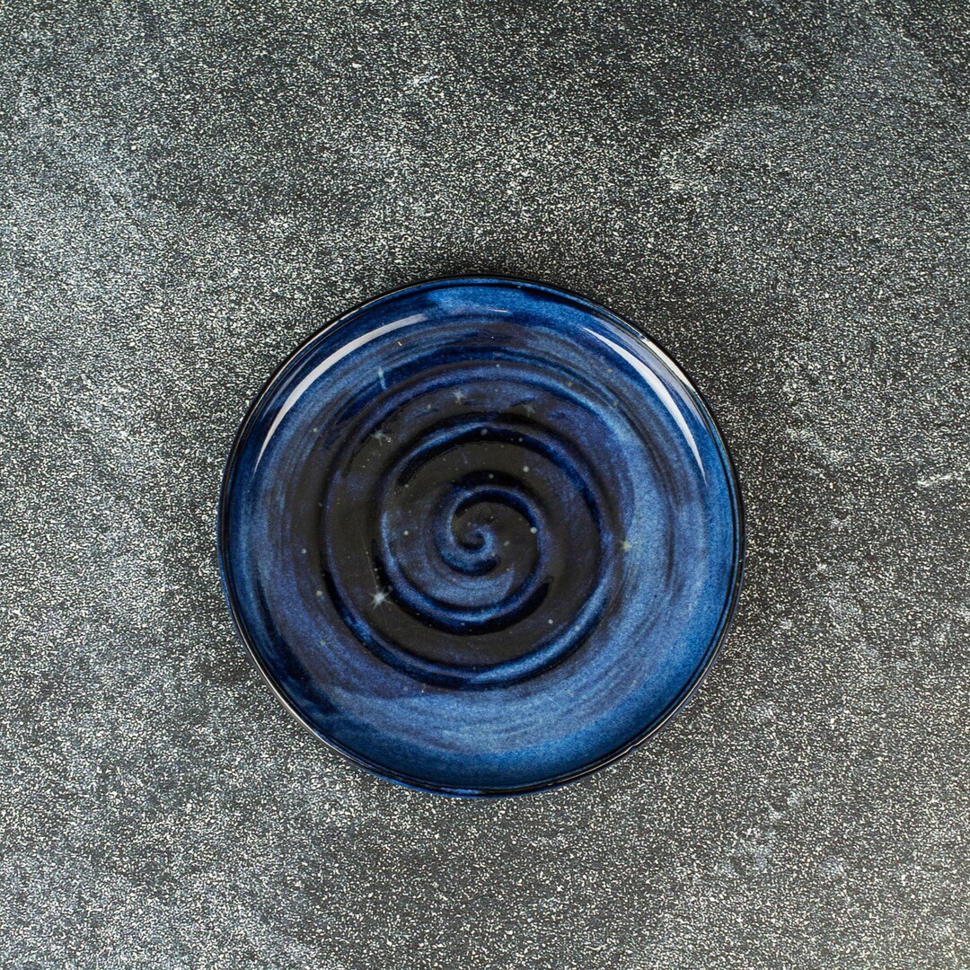 Ceramic Whisker Fatigue Cat Bowl, Galaxy Treat Dish, Cat Lover Gift ...