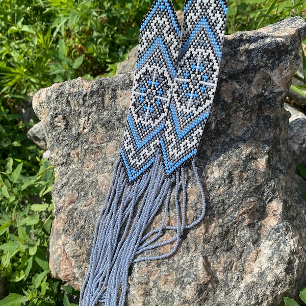 Loom Beaded Necklace - Etsy