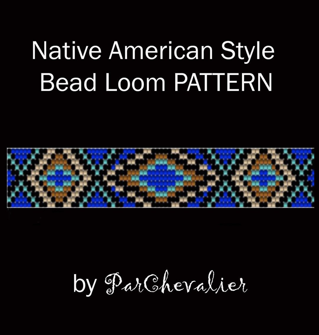 Bead Loom Pattern Native America Style, Bead Tutorial Native America ...