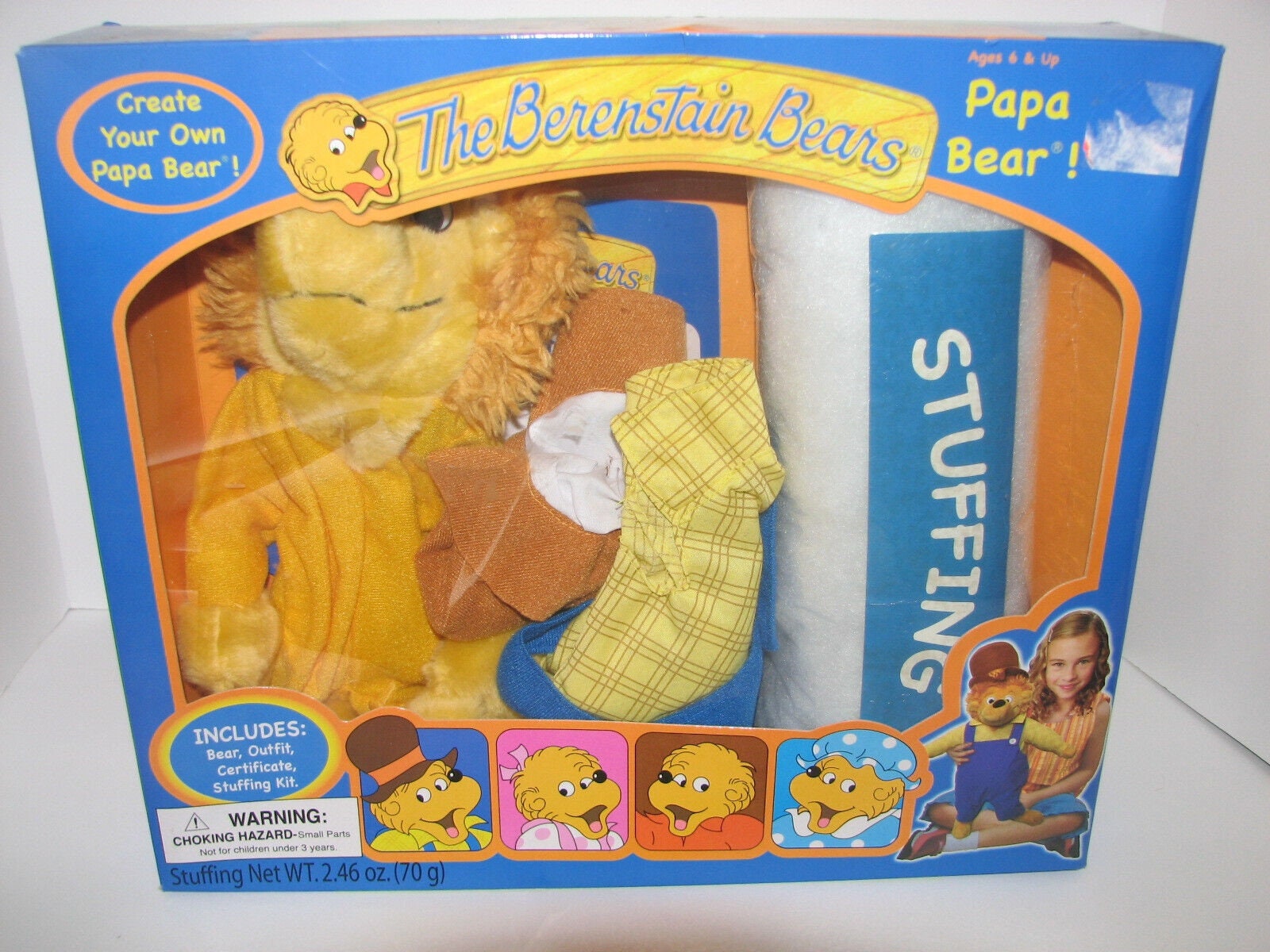 The Berenstain Bears Create Your Own Papa Bear Stuffed Animal Kit - Etsy