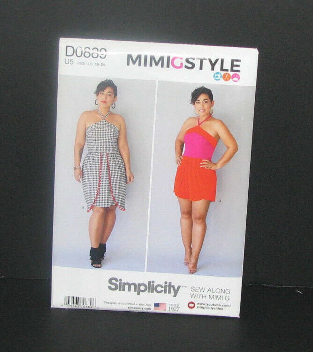 Simplicity Pattern Mimi G Style Dress & Romper Size 6-14 (D0889) - Etsy