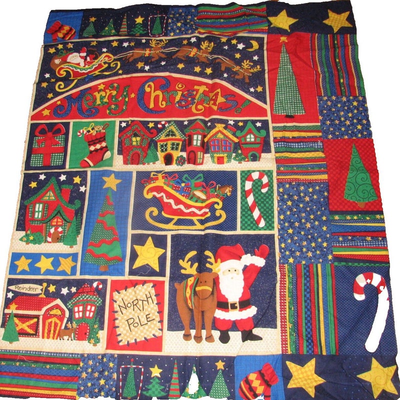 Christmas Fabric Panels - Etsy