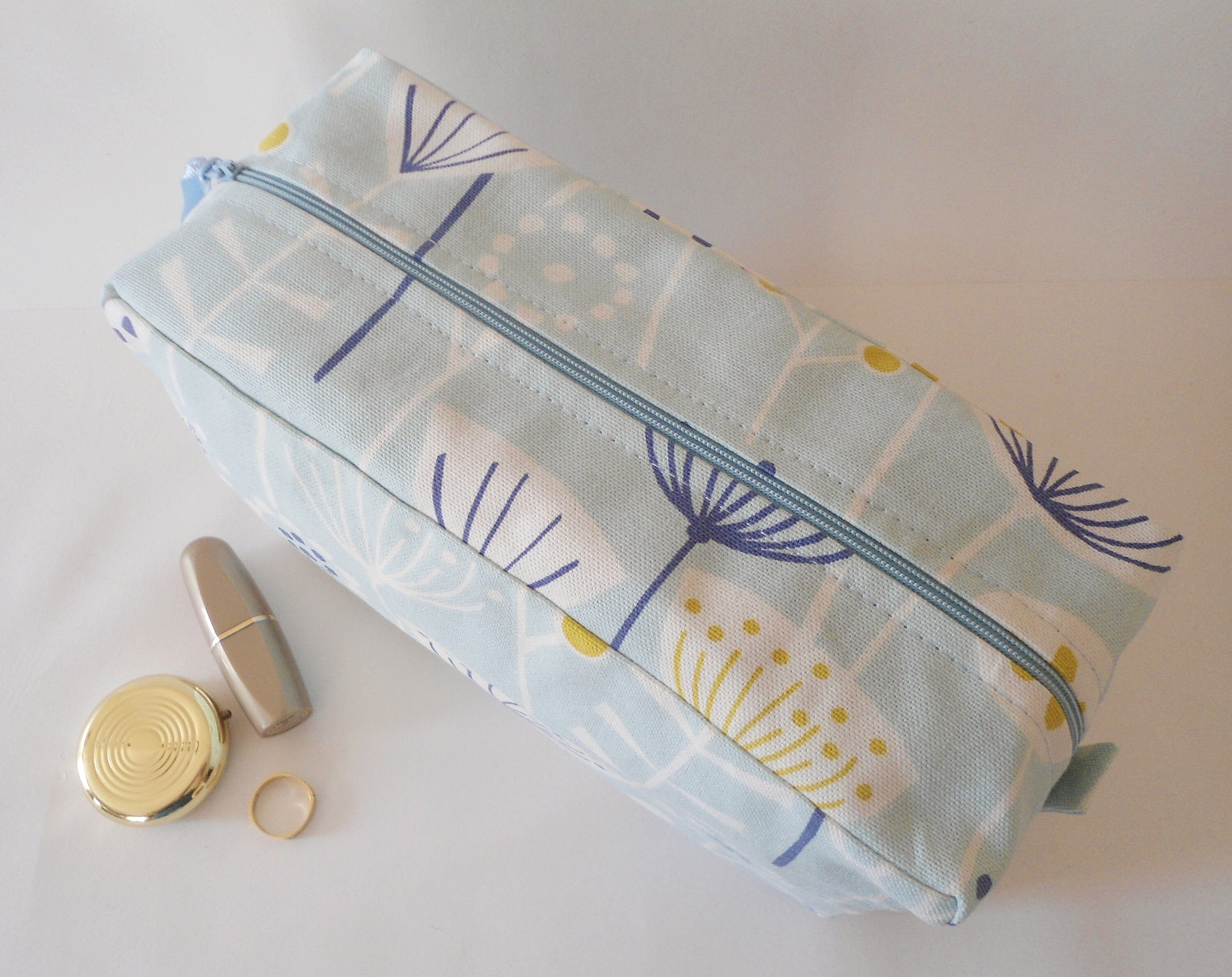 Dandelion Makeup Bag, Large Toiletry Bag, Large Makeup Bag With Zipper ...