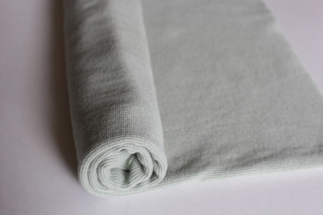 Sage Green Knit Ribbing, Sold by the Half Yard - Etsy Canada