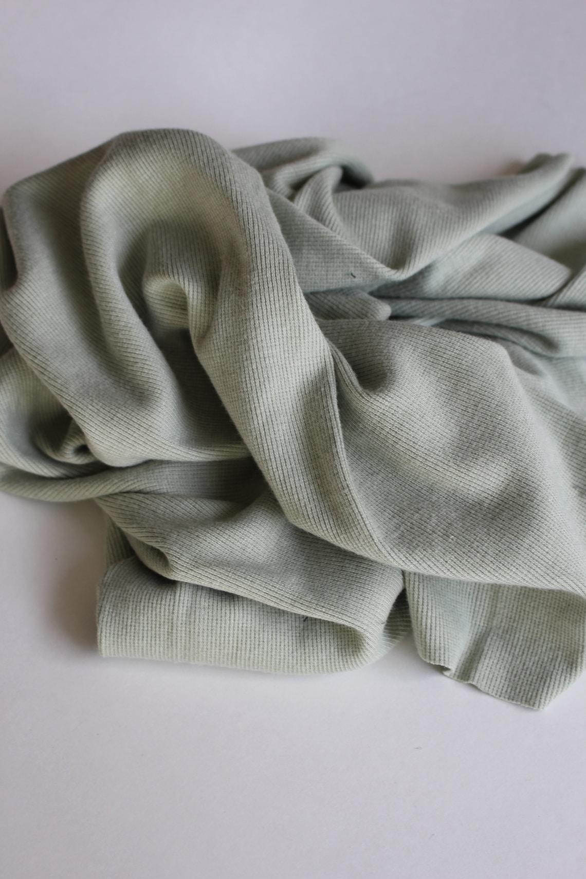 Sage Green Knit Ribbing, Sold by the Half Yard - Etsy Canada