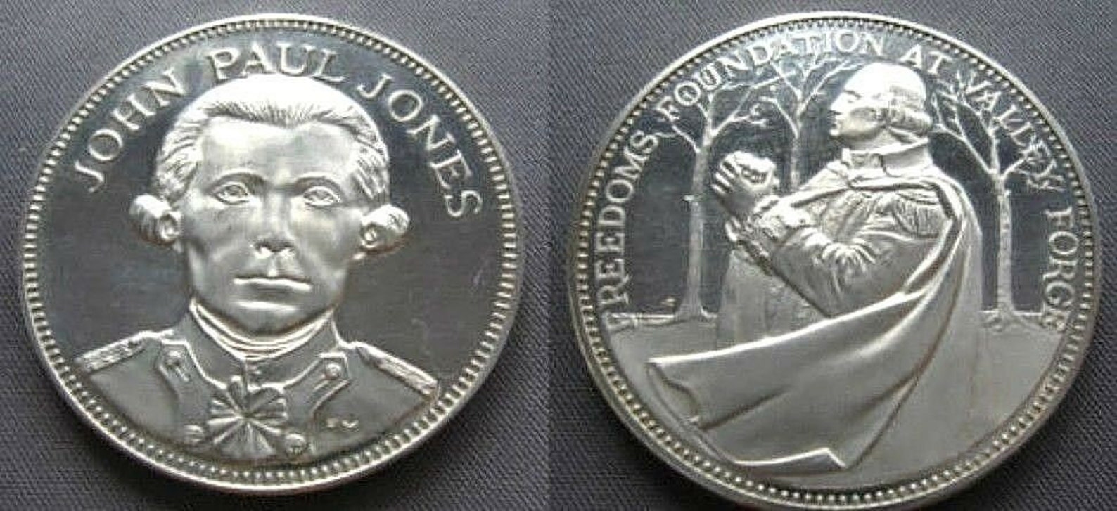Freedoms Foundation at Valley Forge Commemorative Silver Coin | Etsy