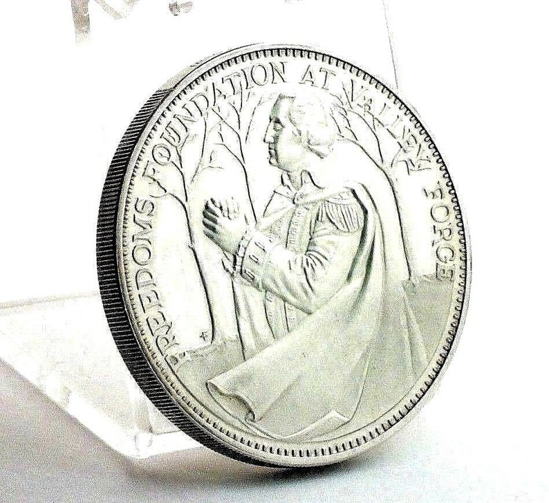Freedoms Foundation at Valley Forge Commemorative Silver Coin | Etsy