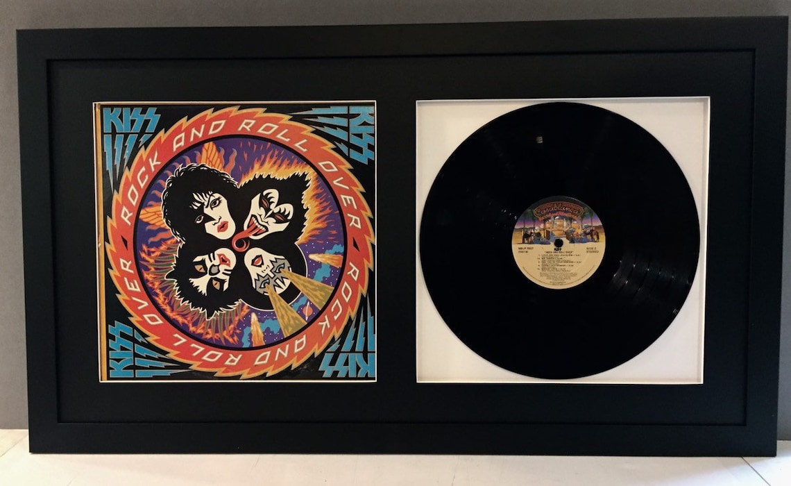 Vinyl Record Frame Displays 12 LP and Jacket | Etsy