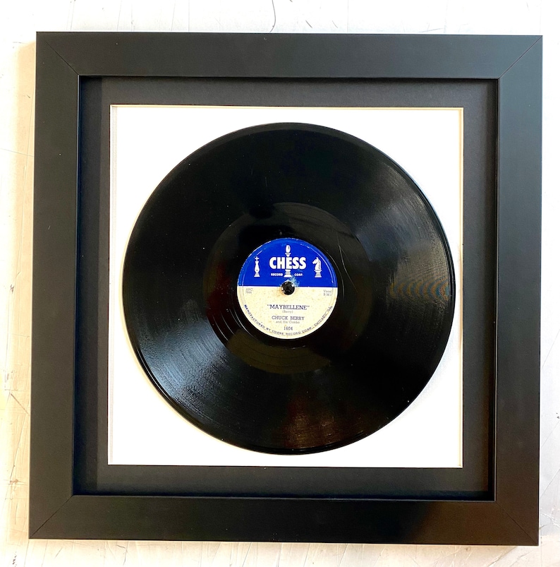 78 Rpm Record Frame. Displays 10” Lp Vinyl Record. - Etsy