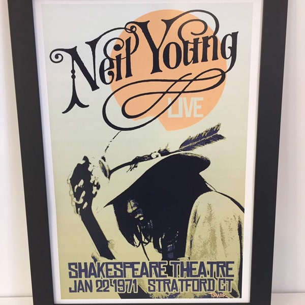 Neil Young Poster - Etsy