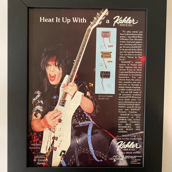 Mick Mars - Etsy