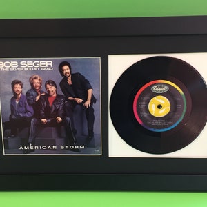 45 Rpm Record Picture Frame Displays Sleeve and 7" Vinyl - Etsy