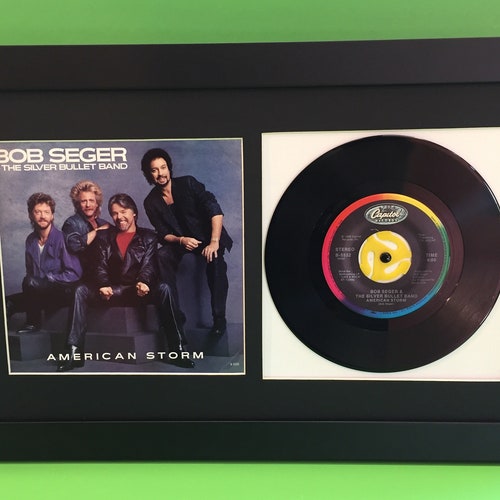 45 Rpm Record Picture Frame Displays Sleeve and 7 Vinyl - Etsy