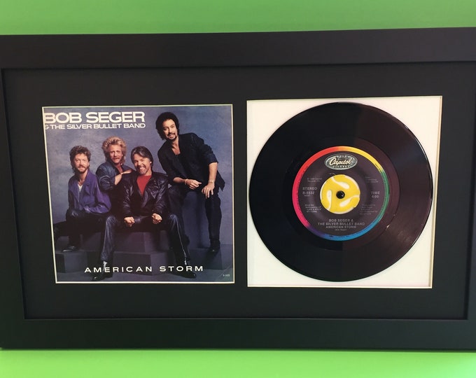 45 Rpm Record Picture Frame Displays Sleeve and 7 Vinyl - Etsy