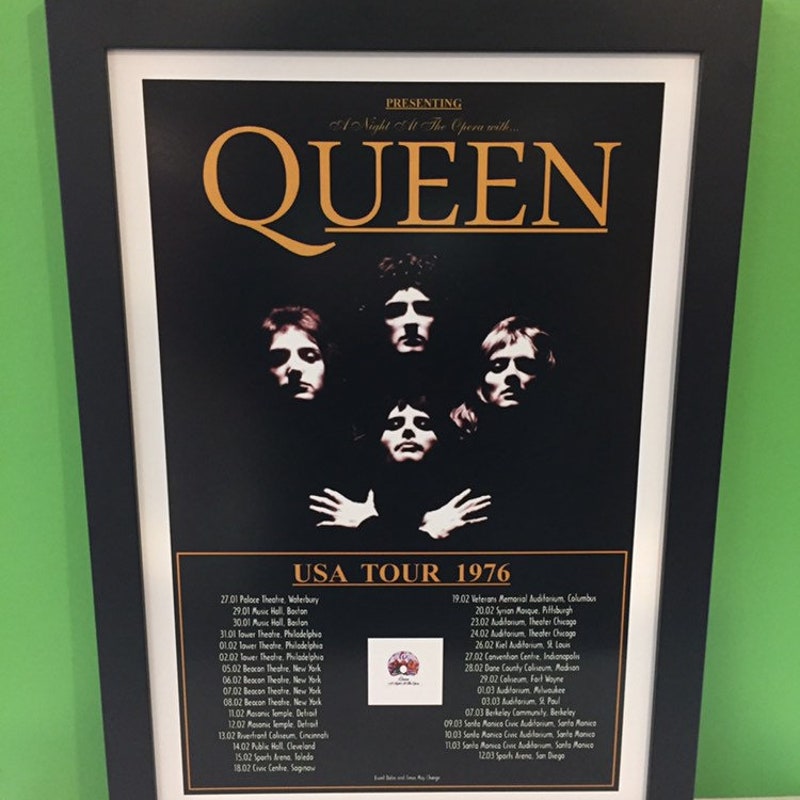 Queen Band Poster - Etsy