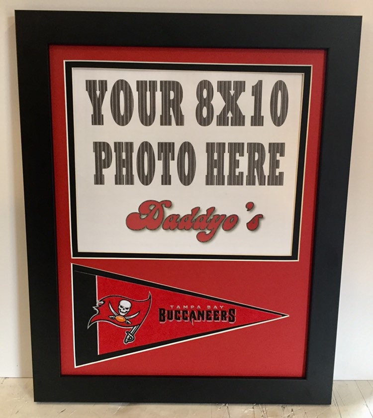 Tampa Bay Buccaneers Picture Frame. Displays 8x10 Horizontal - Etsy