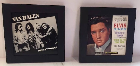Lot of 2 45 RPM Record Frames Display Your 7 Vinyl - Etsy