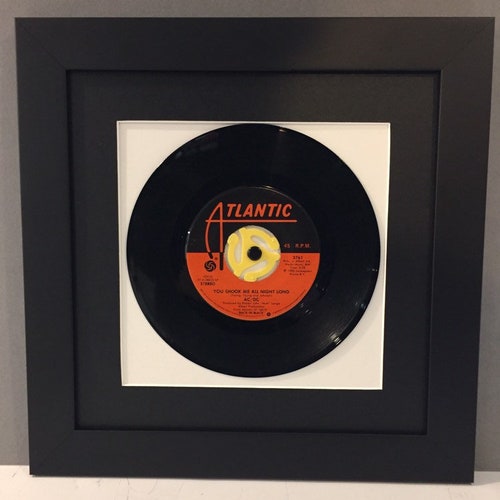 45 Rpm Record Picture Frame Displays Sleeve and 7 Vinyl - Etsy