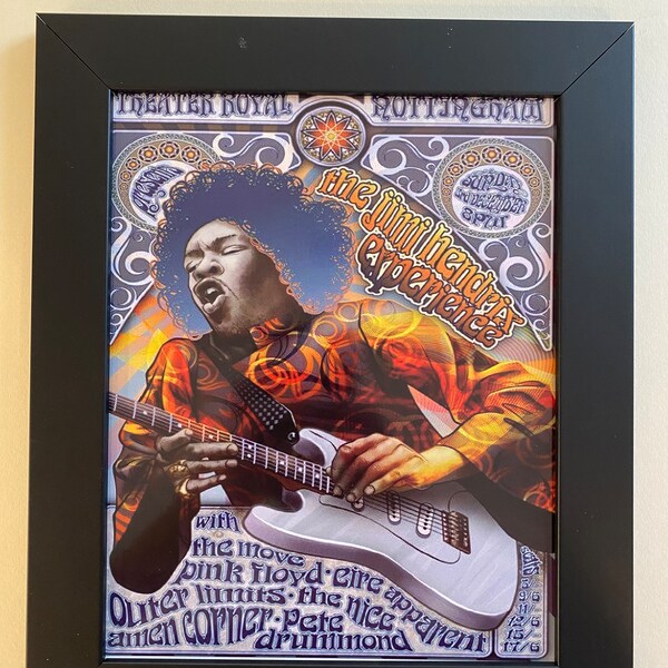 Jimi Hendrix Poster - Etsy