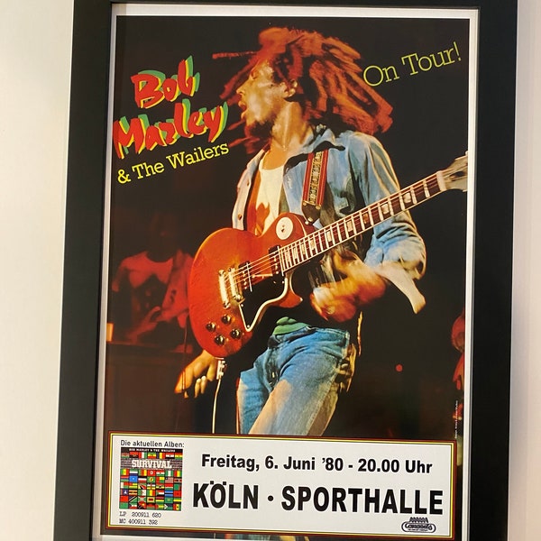 Bob Marley Framed Poster - Etsy