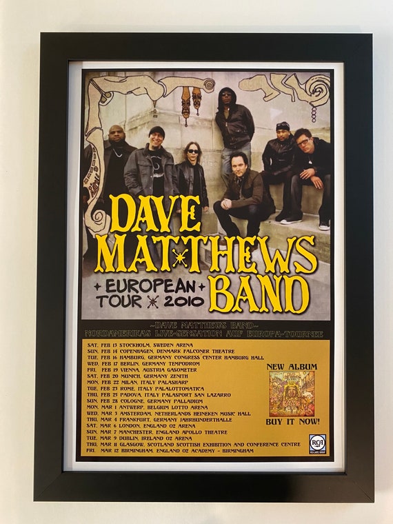 Dave Matthews Band Live Poster