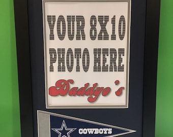Dallas Cowboys Picture Frame - Etsy