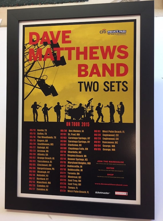 Concert Poster Frame
