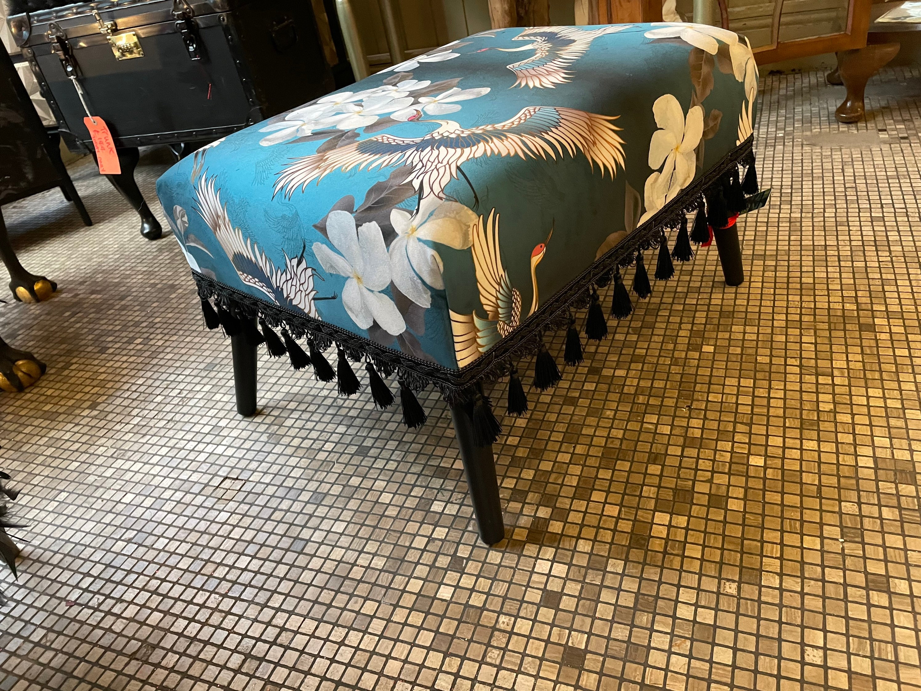 Bespoke Foot Stool Choice of Size and Design - Etsy