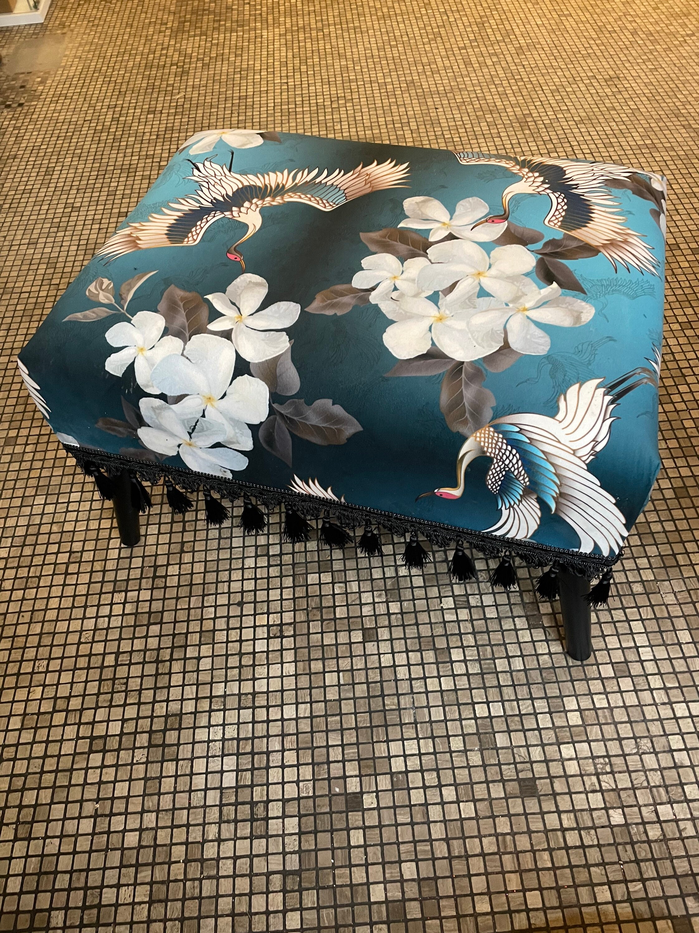 Bespoke Foot Stool Choice of Size and Design - Etsy