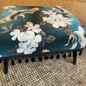 Bespoke Foot Stool Choice of Size and Design - Etsy