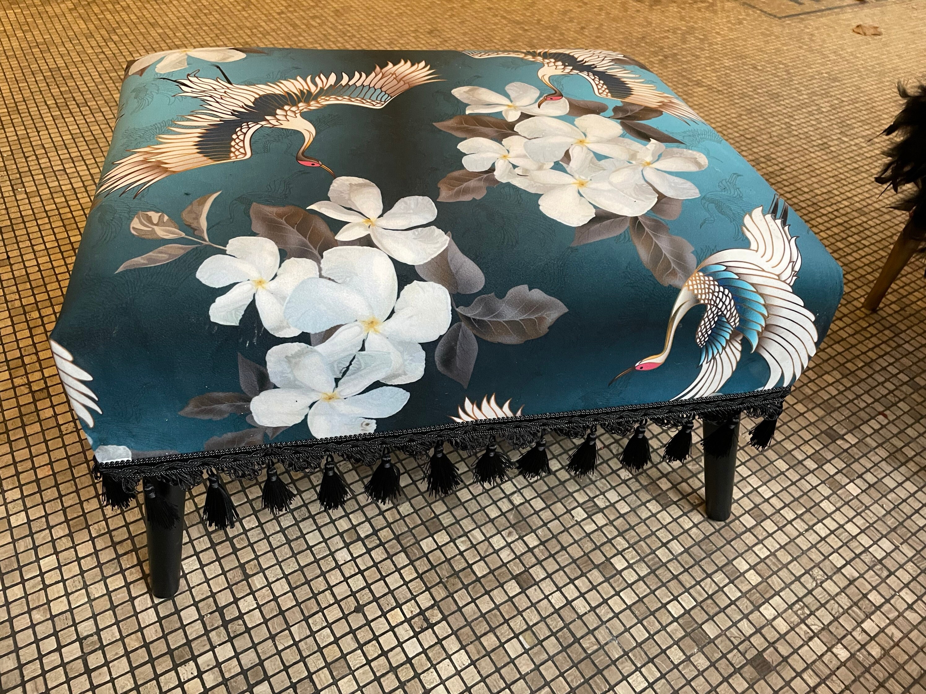 Bespoke Foot Stool Choice of Size and Design - Etsy