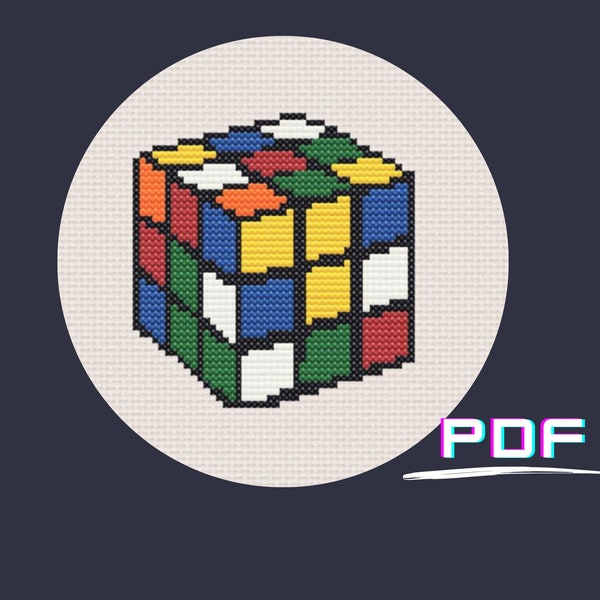 Stitch Cube Pattern - Etsy