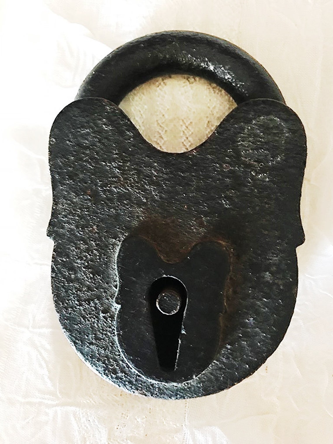 Antique Brass Large Barrel Adlake Railroad RR Padlock Lock Key - Etsy