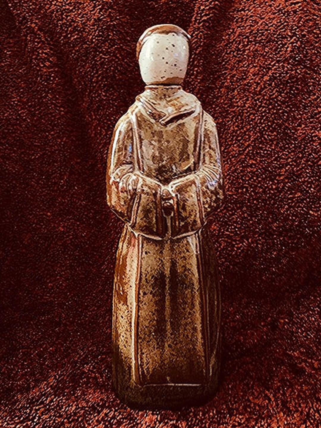 Vintage Ceramic Monk Decanter Made and Designed by JEAN AUSTRUY of ...