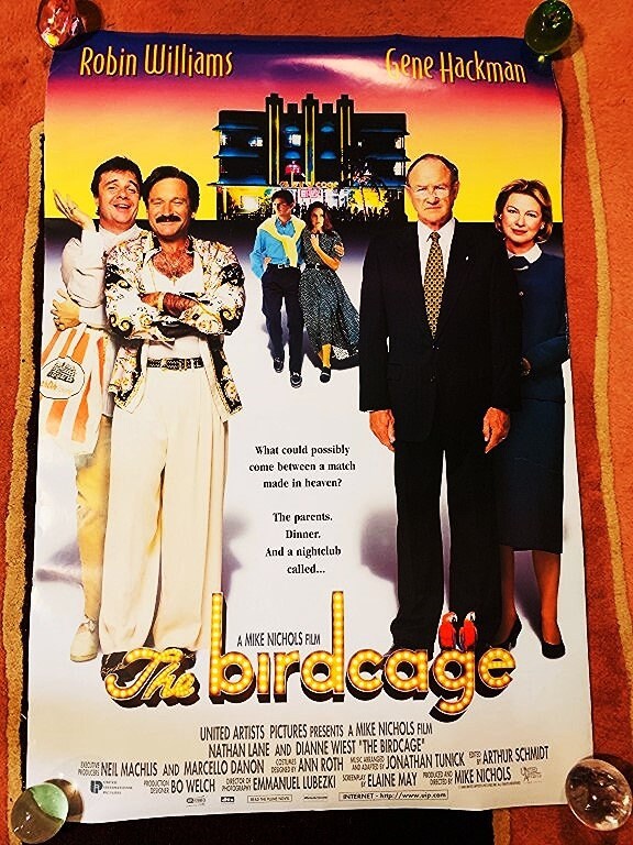 Robin Williams Birdcage Poster