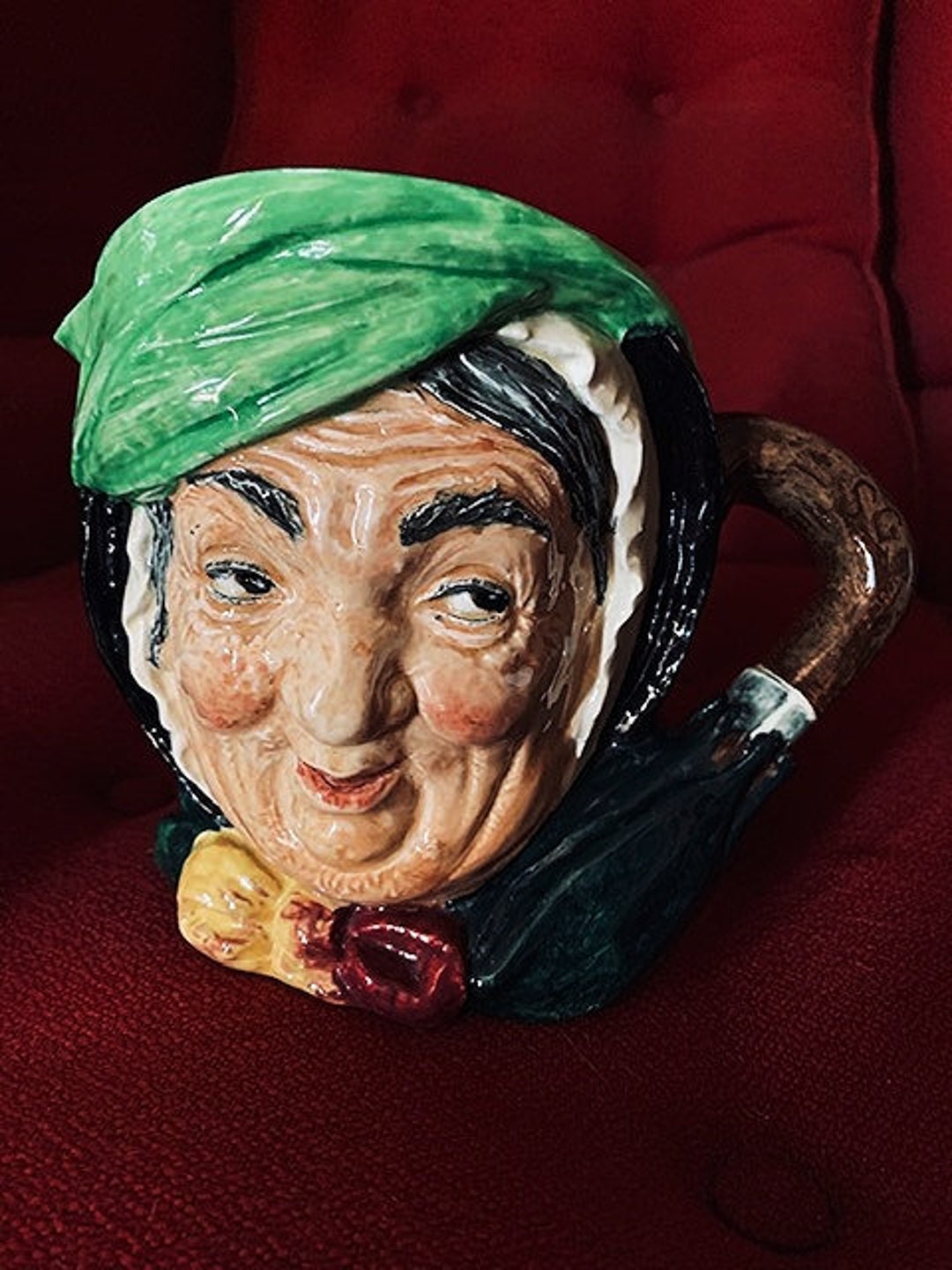 Royal Doulton Large Character Toby Mug/jug Sairey Gamp D5451 Circa 1940 ...