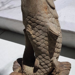 Cast Stone Koi Fish Fountain - Etsy