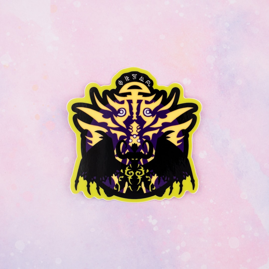 I Am My Scars Illidan Glow Vinyl Sticker / Weatherproof Glow - Etsy España