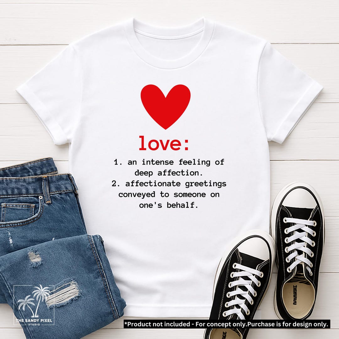 Love Definition Heart PNG Clipart | Valentine's Day Design (digital ...
