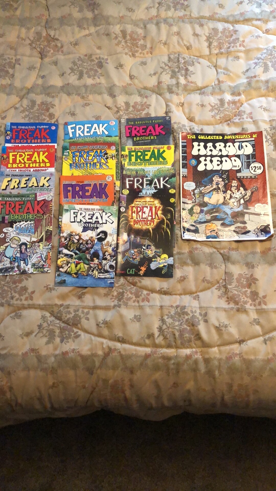 Freak Brothers Comic Books - 12 EUC & Harold Head Good Condition - Etsy