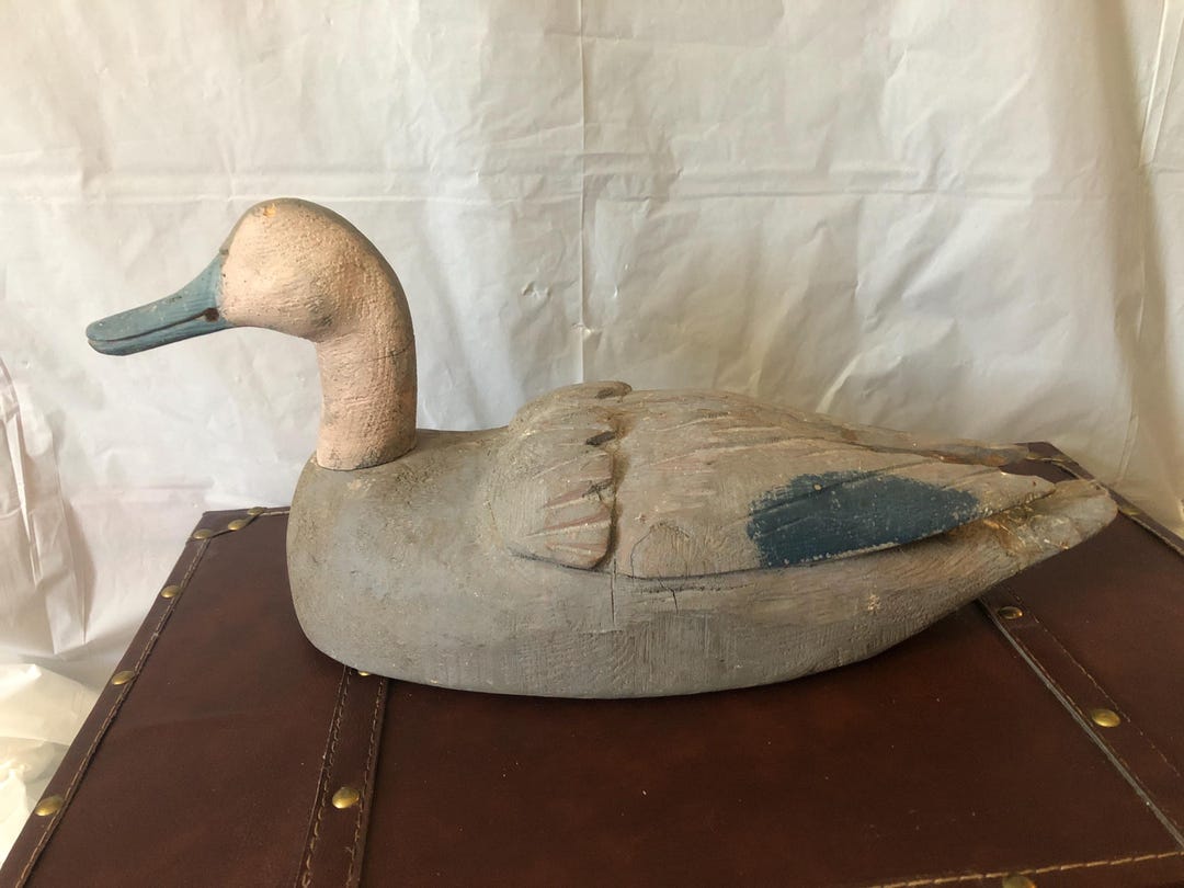 Antique Duck Decoy & Wood Life Sized Circa 1940 - Etsy Canada