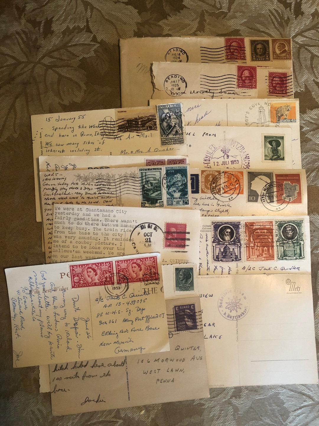 Rare Postage Stamps USA Hale and Harding; Global Vatican Austria Italy ...