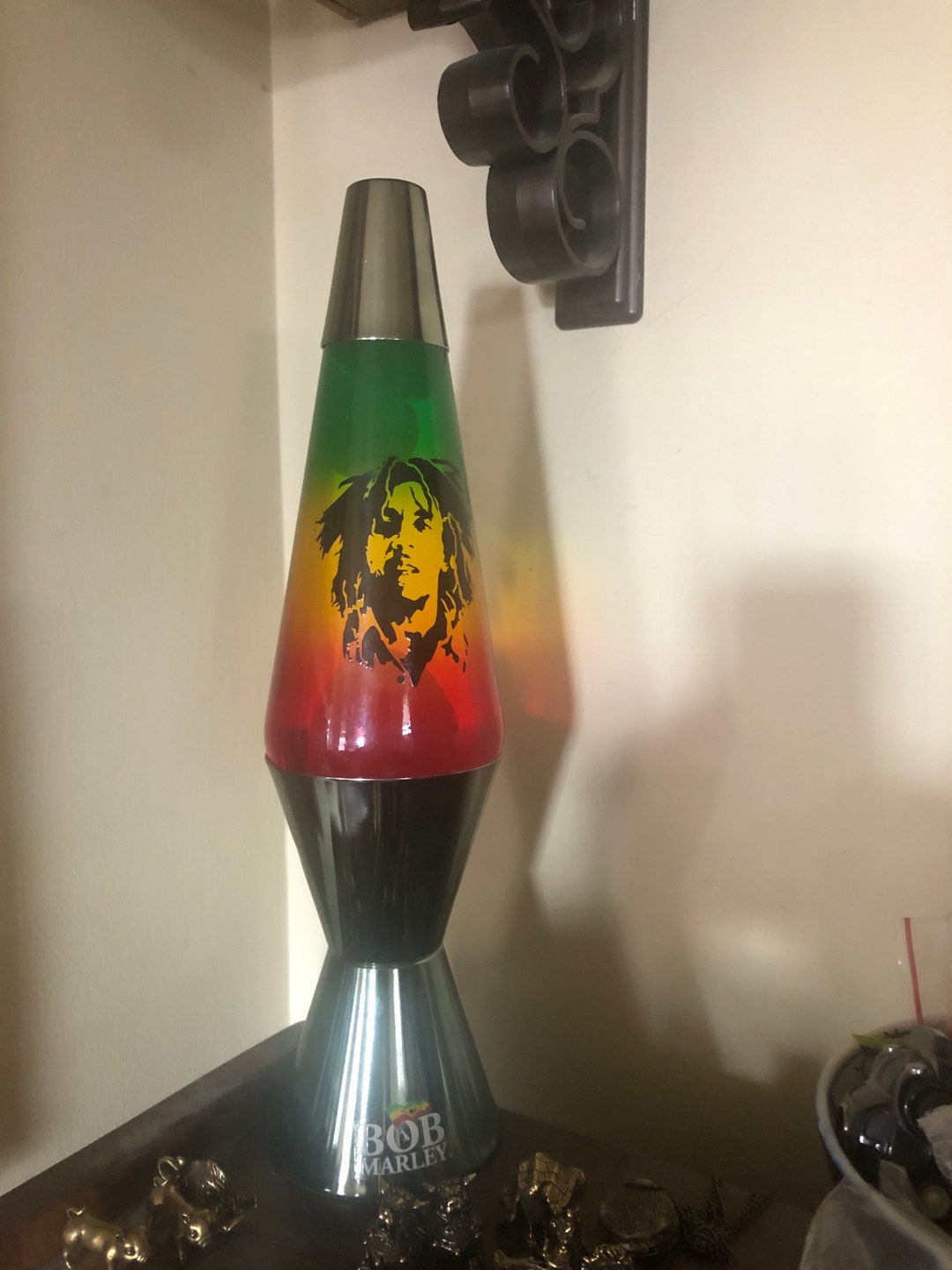 Bob Marley Jamaican Colored Lava Lamp 14 High With Toggle - Etsy