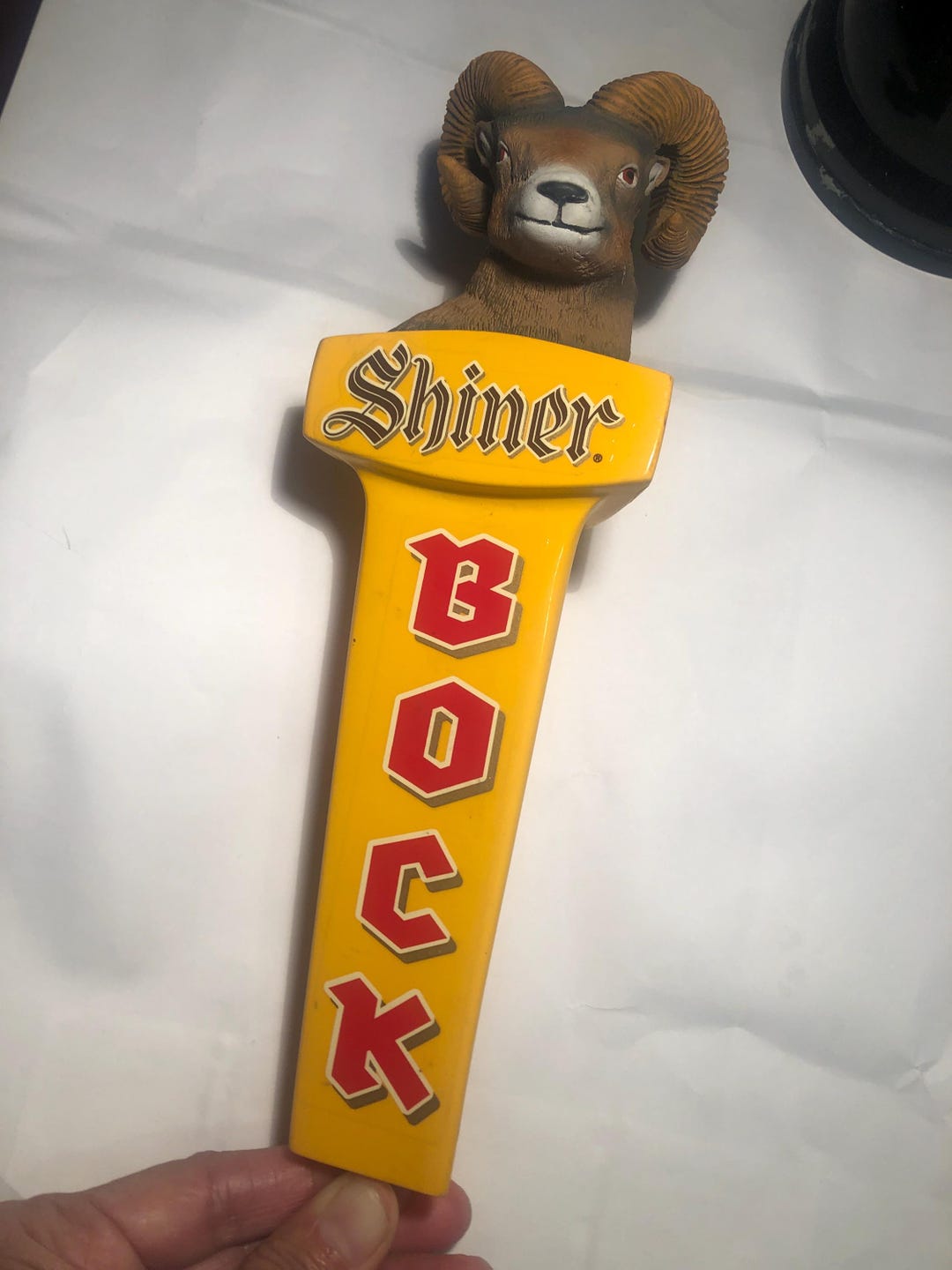 Shiner Bock Ram's Head Beer Tap 11" Texas USA - Etsy