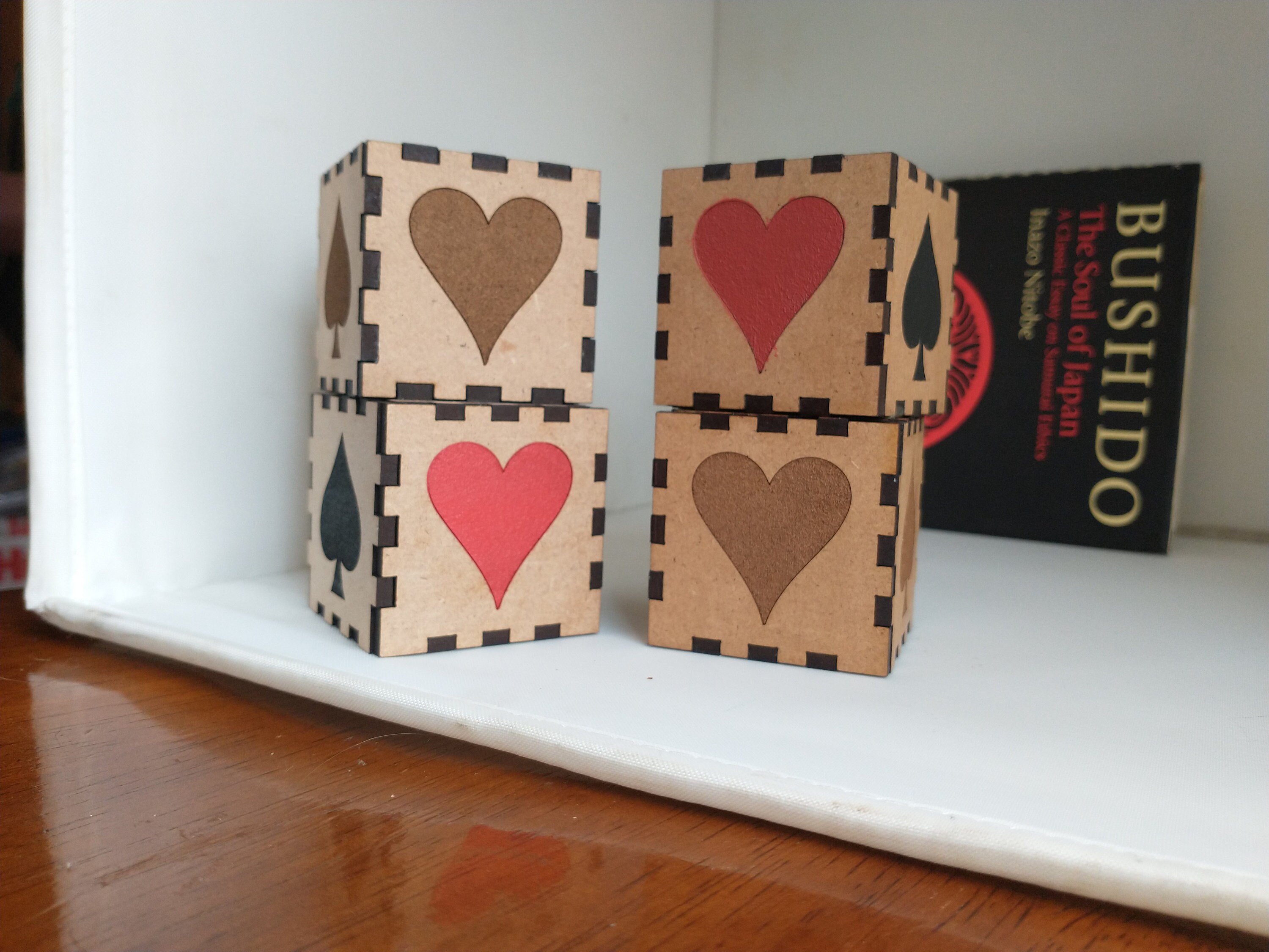 Euchre Cube, Laser Cut, Custom Engraved, Euchre Trump, Trump, Score Cube, Gifts for Gamers ...