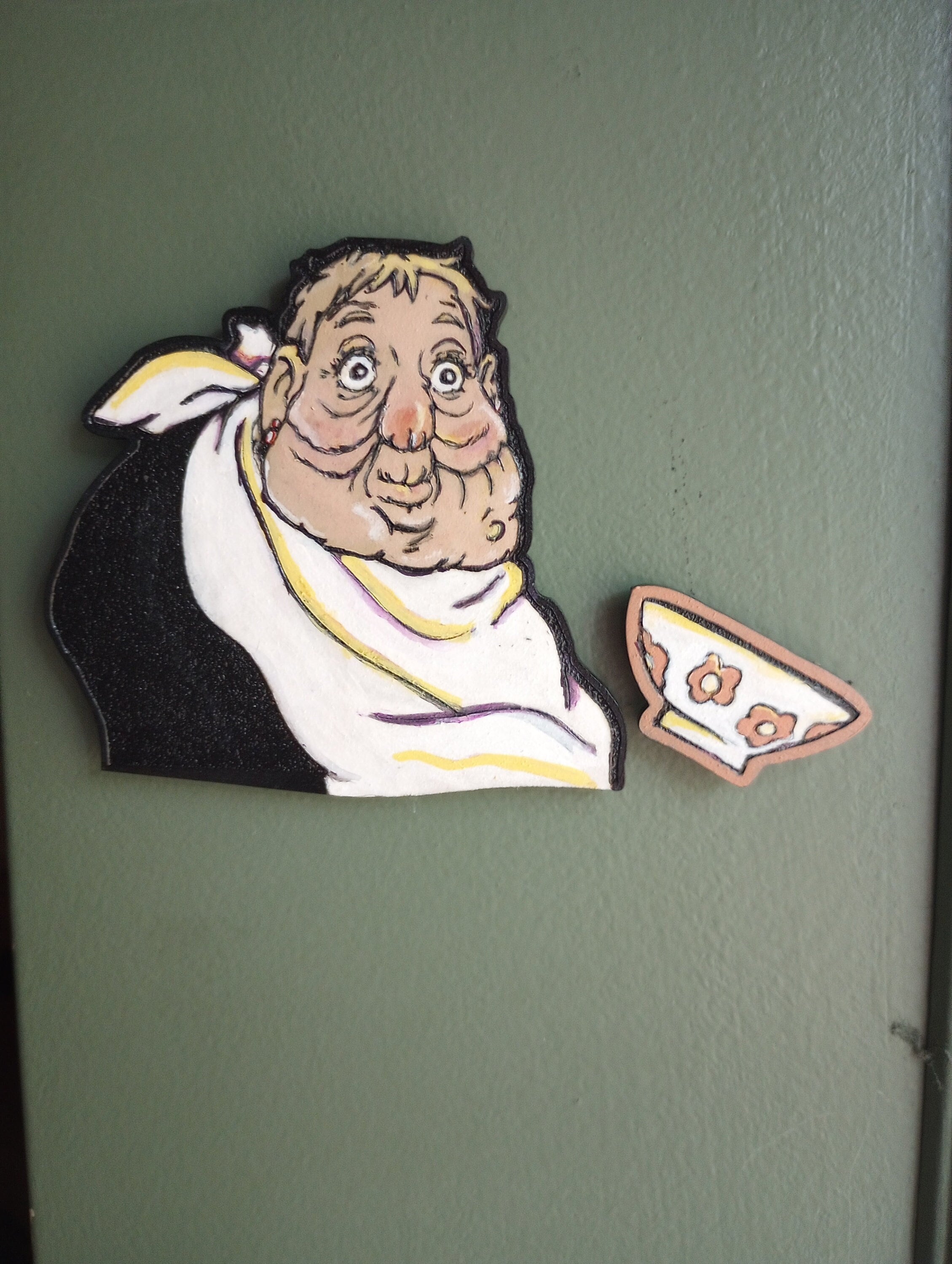 Studio Ghibli Inspired, Witch of the Waste, Wood, Handmade, Hand ...